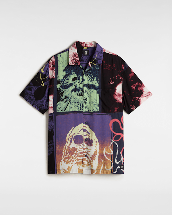 Prospect Collage Shirt in Blue| Vans UK