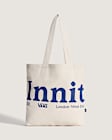 Innit Box Logo Tote Bag in Beige| Vans UK