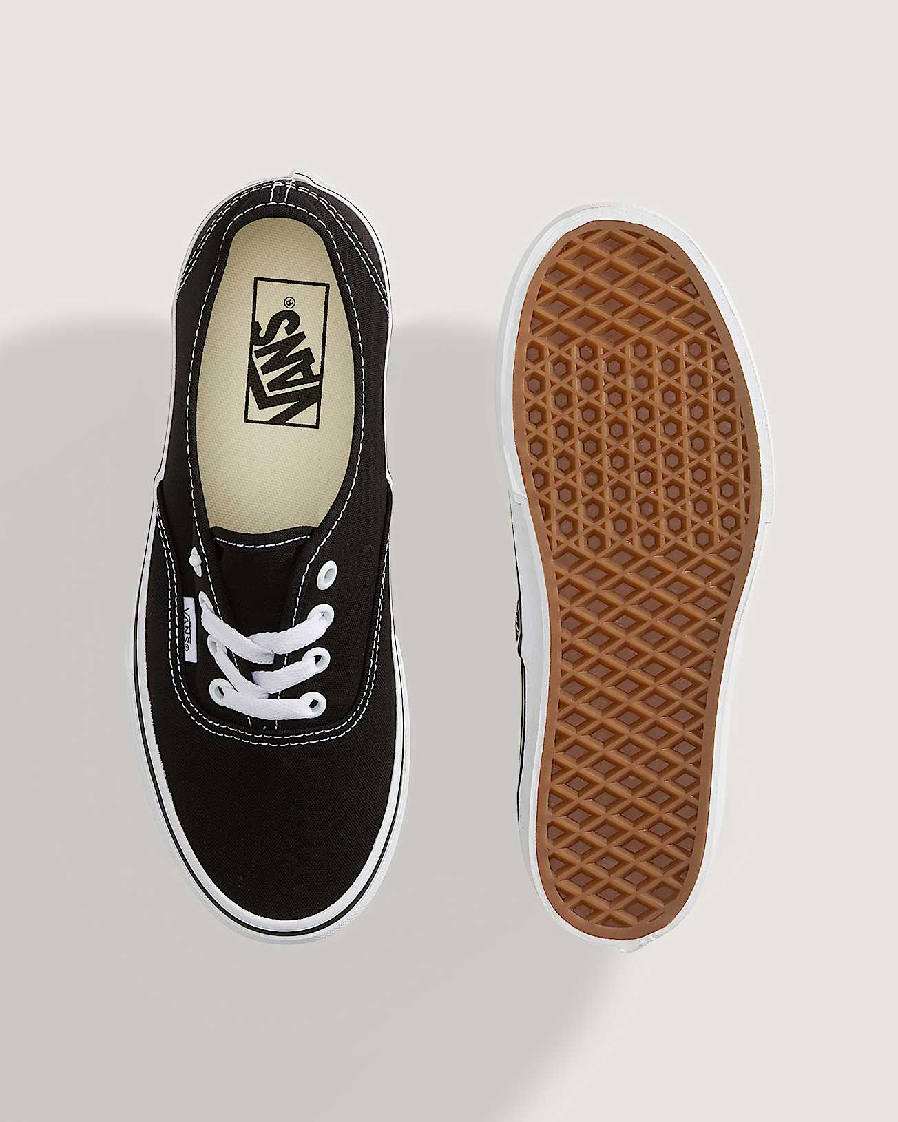Authentic Platform Schuhe in Schwarz| Vans BE