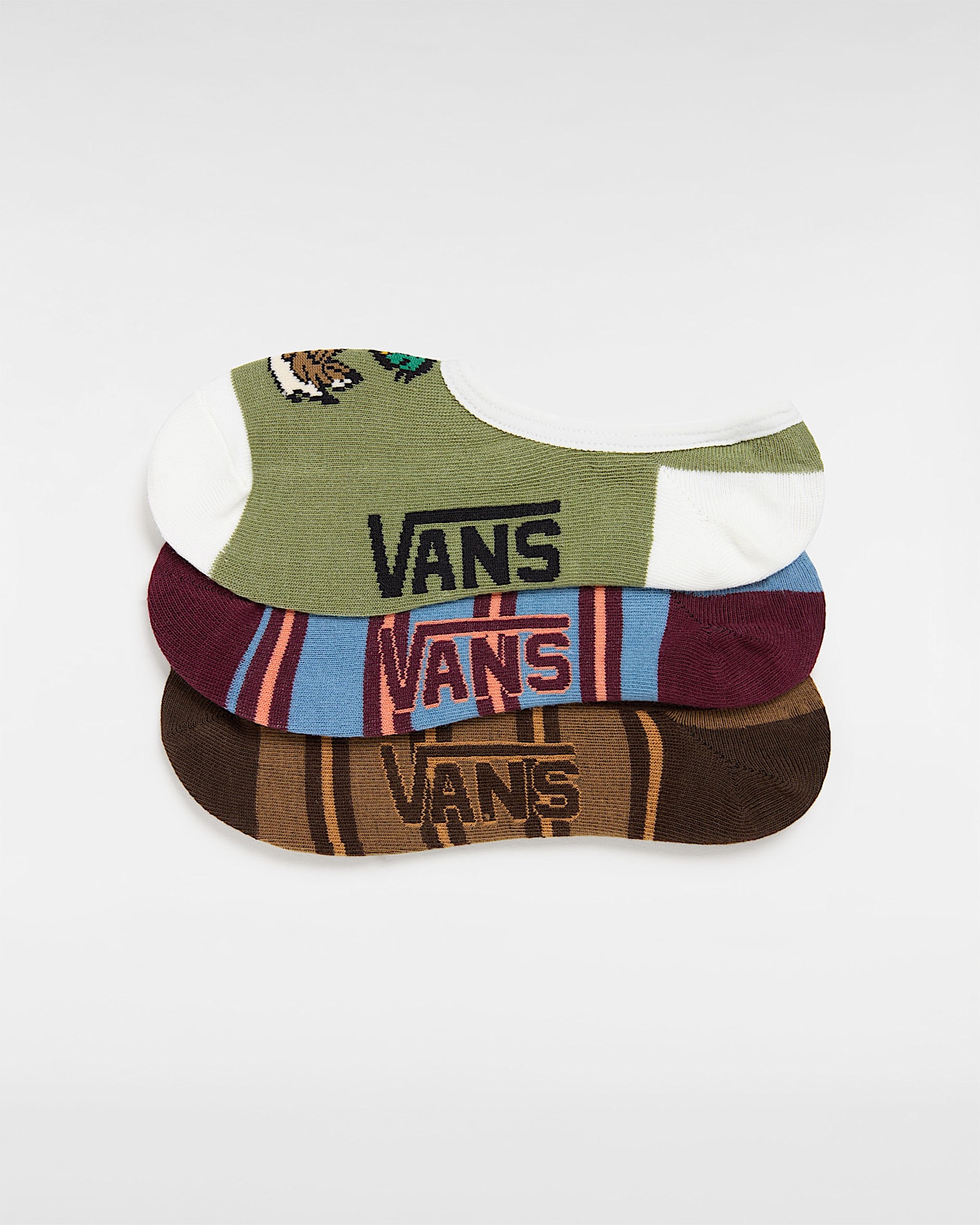 Move Faster Canoodle Socks (3 Pairs) in Blue| Vans UK