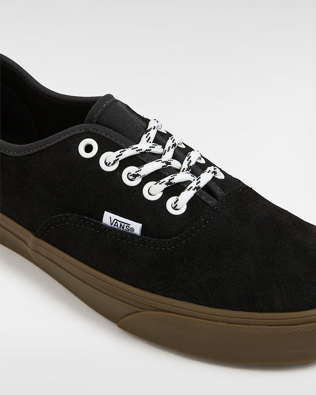 Authentic Hairy Suede Shoes in Black| Vans CZ