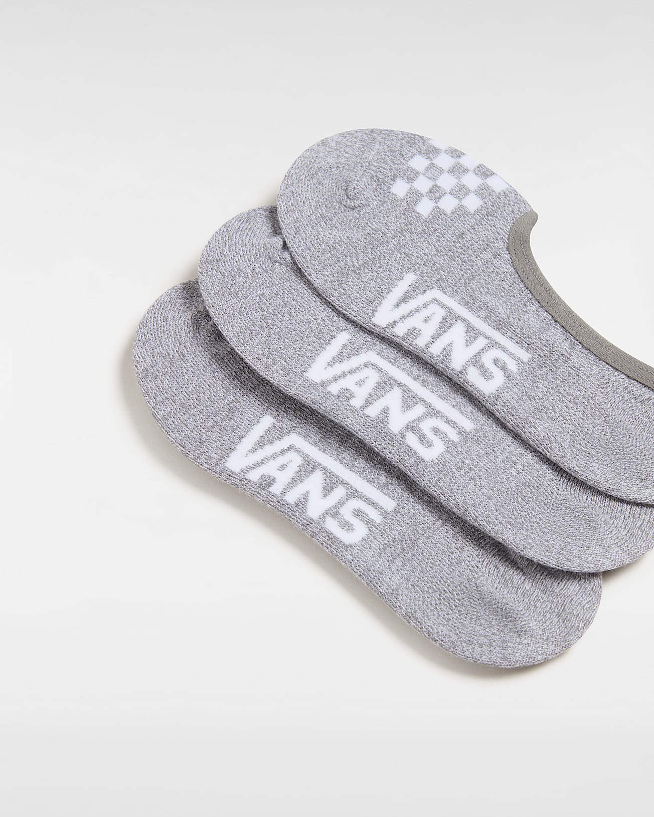 Heathered Canoodle Socks (3 Pairs) in Grey| Vans UK