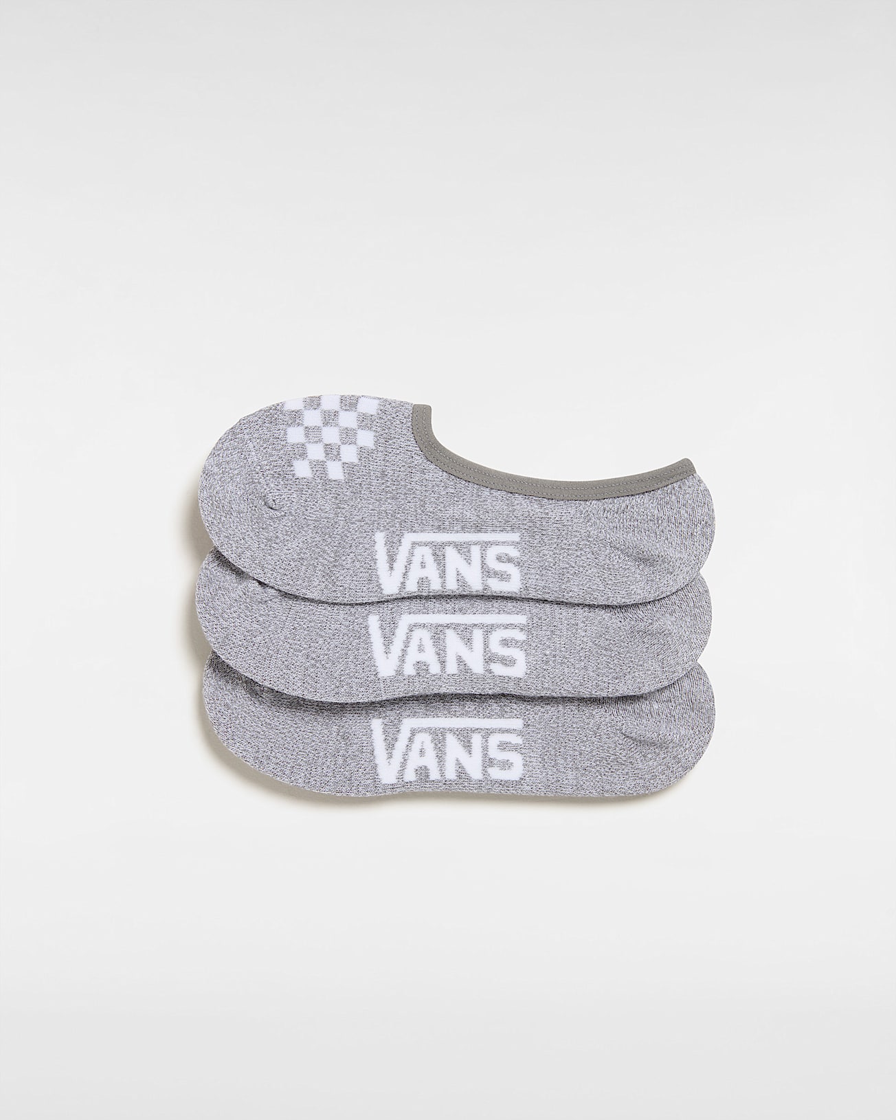 Heathered Canoodle Socks (3 Pairs) in Grey| Vans UK