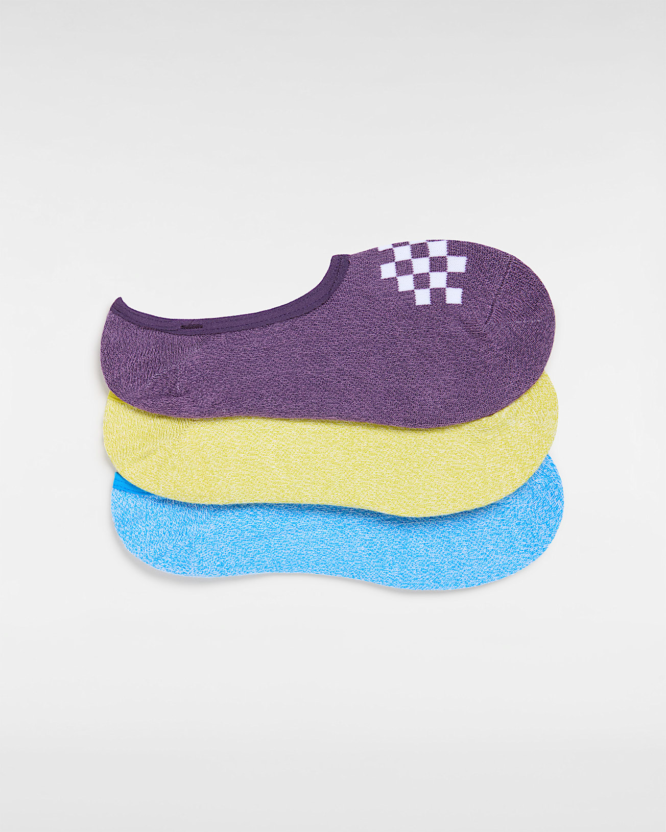 Classic Heathered Canoodle Socks (3 Pairs) in Purple| Vans UK