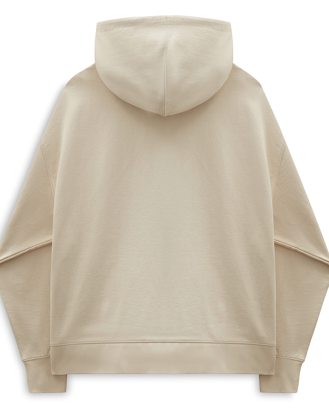 Premium Oversized Pullover Logo Hoodie in Beige| Vans CZ