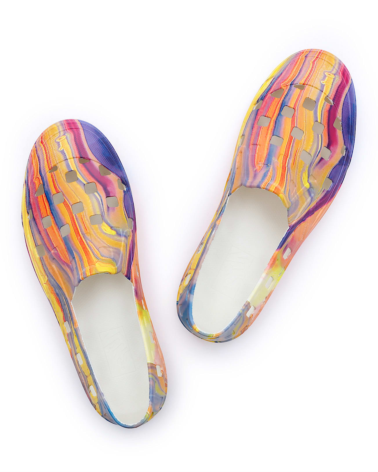 Resin Rainbow Slip-On TRK Shoes in Multicolour| Vans UK