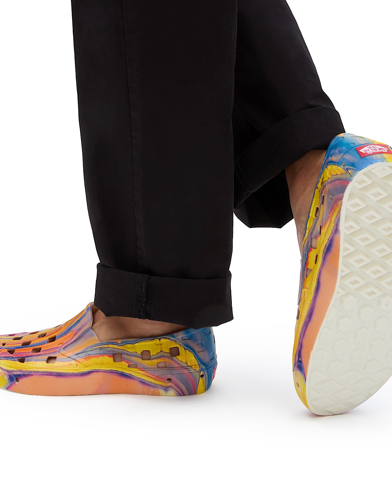 Resin Rainbow Slip-On TRK Shoes in Multicolour| Vans UK