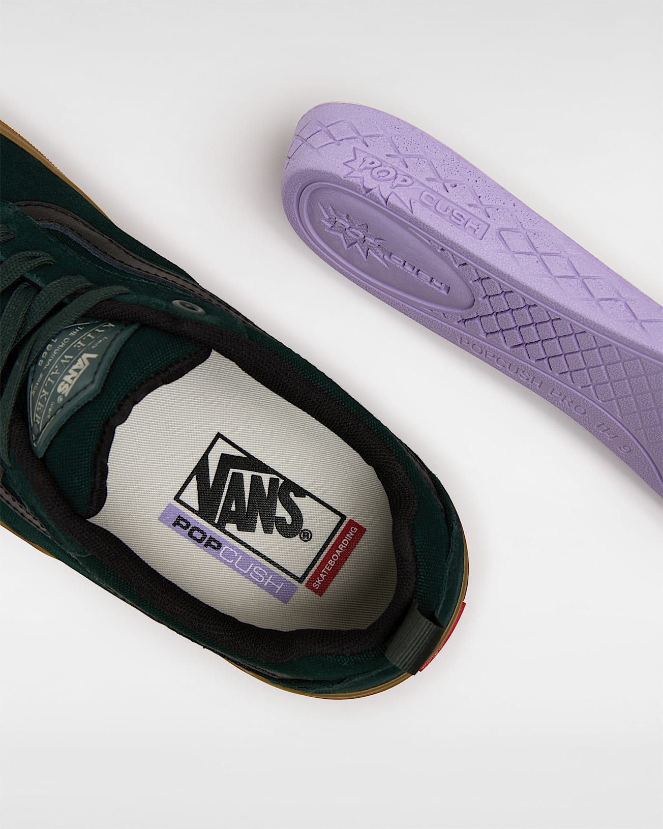 Skate Kyle Walker Shoe in Green| Vans UK