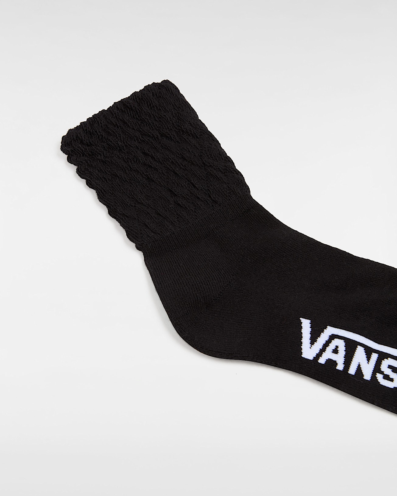 Vans Scrunch Crew Socks (1 Pair) in Black| Vans FI