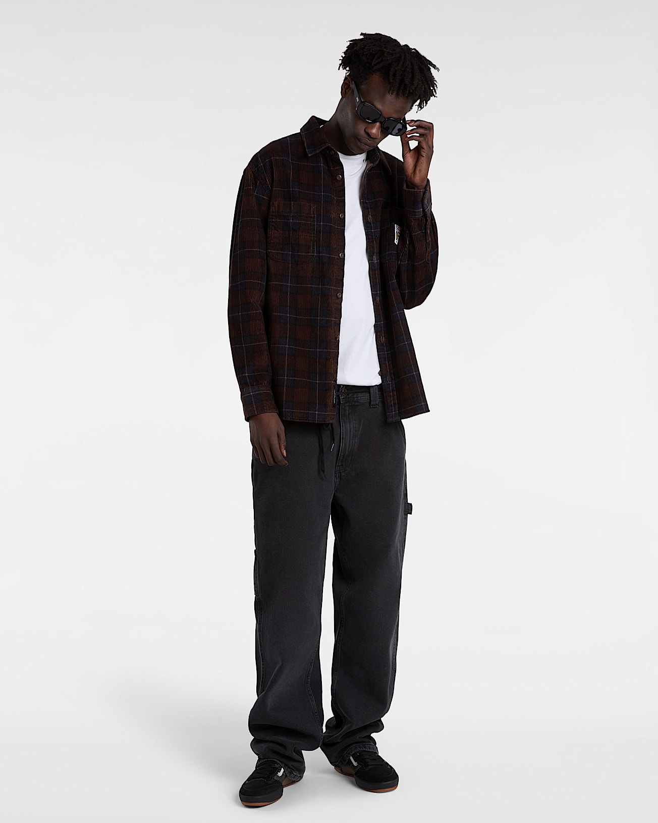 Ave Long Sleeve T-Shirt in White| Vans UK
