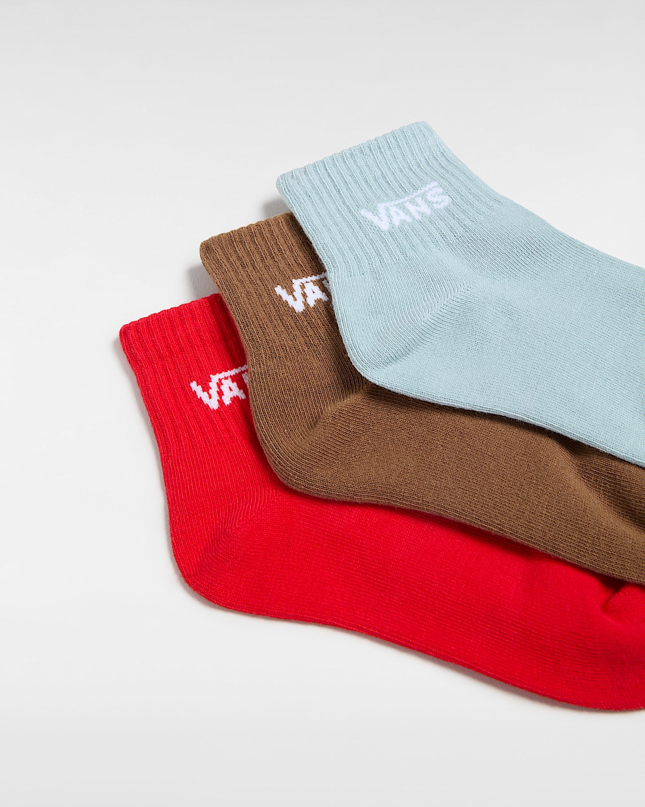 Classic Half Crew Kindersokken (3 paar) in Rood| Vans NL