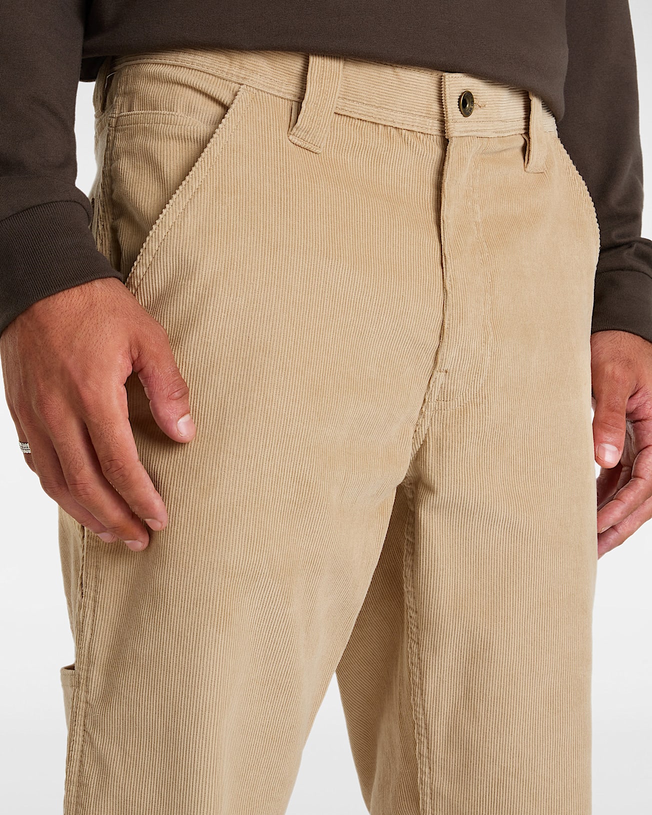 Drill Chore Carpenter Relaxed Cord Pants in Beige| Vans UK