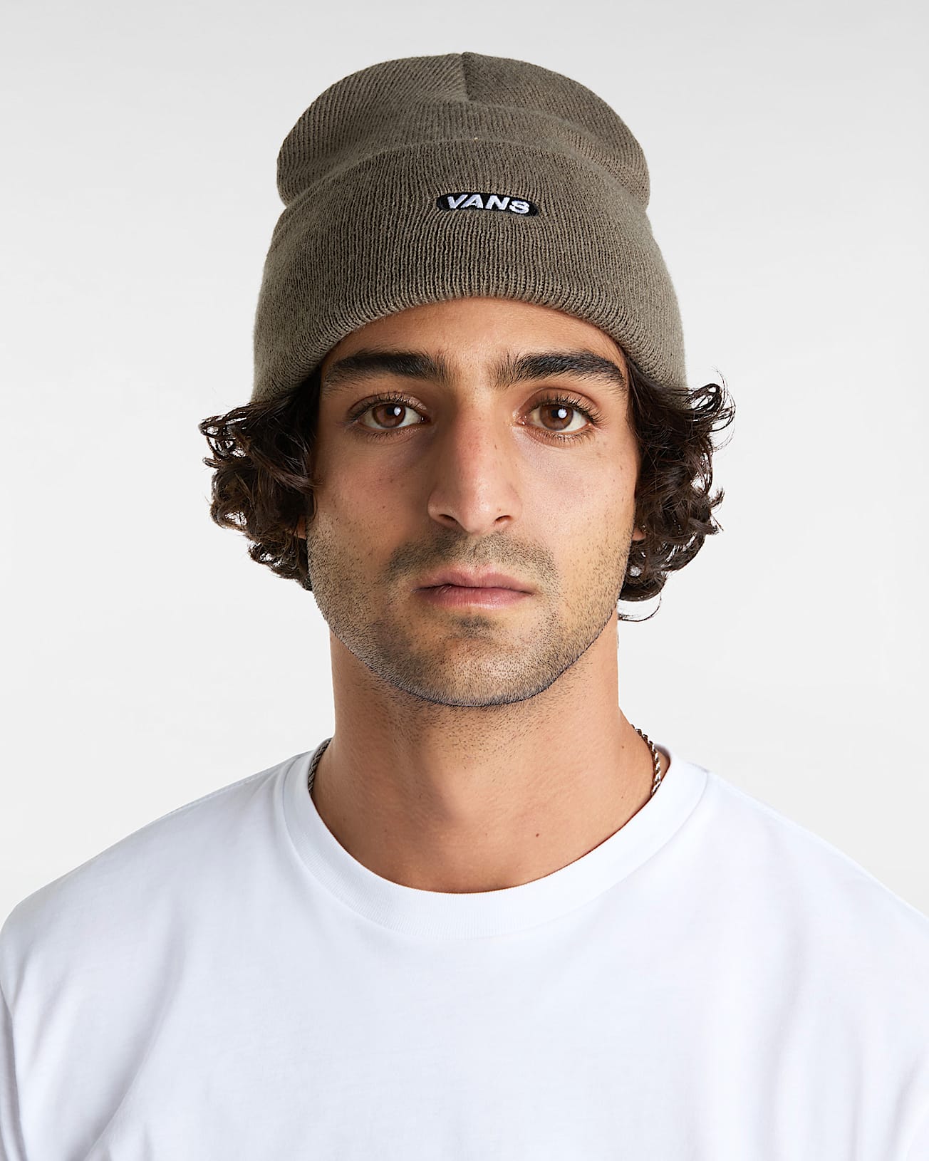 Bagley Tall Cuff Beanie in Braun| Vans CH