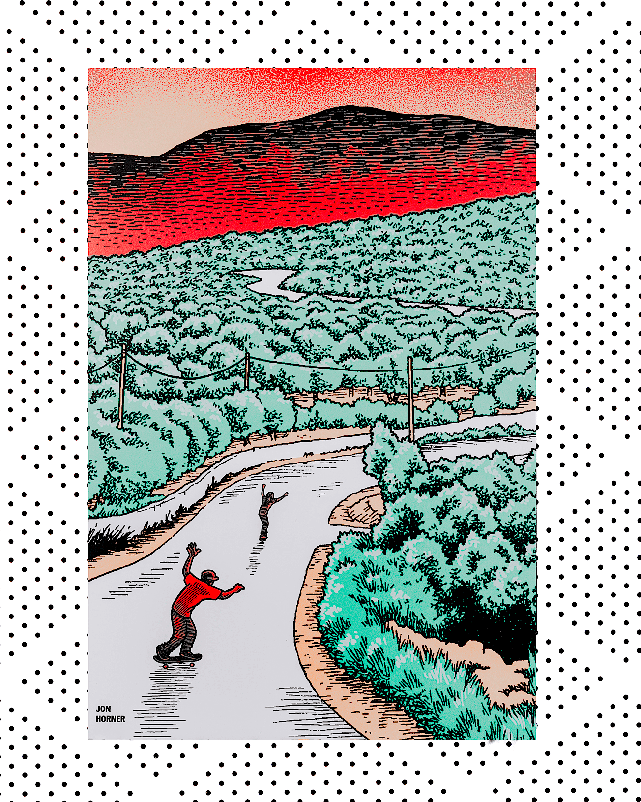 A2 Poster - jon Horner in Multicolour| Vans UK