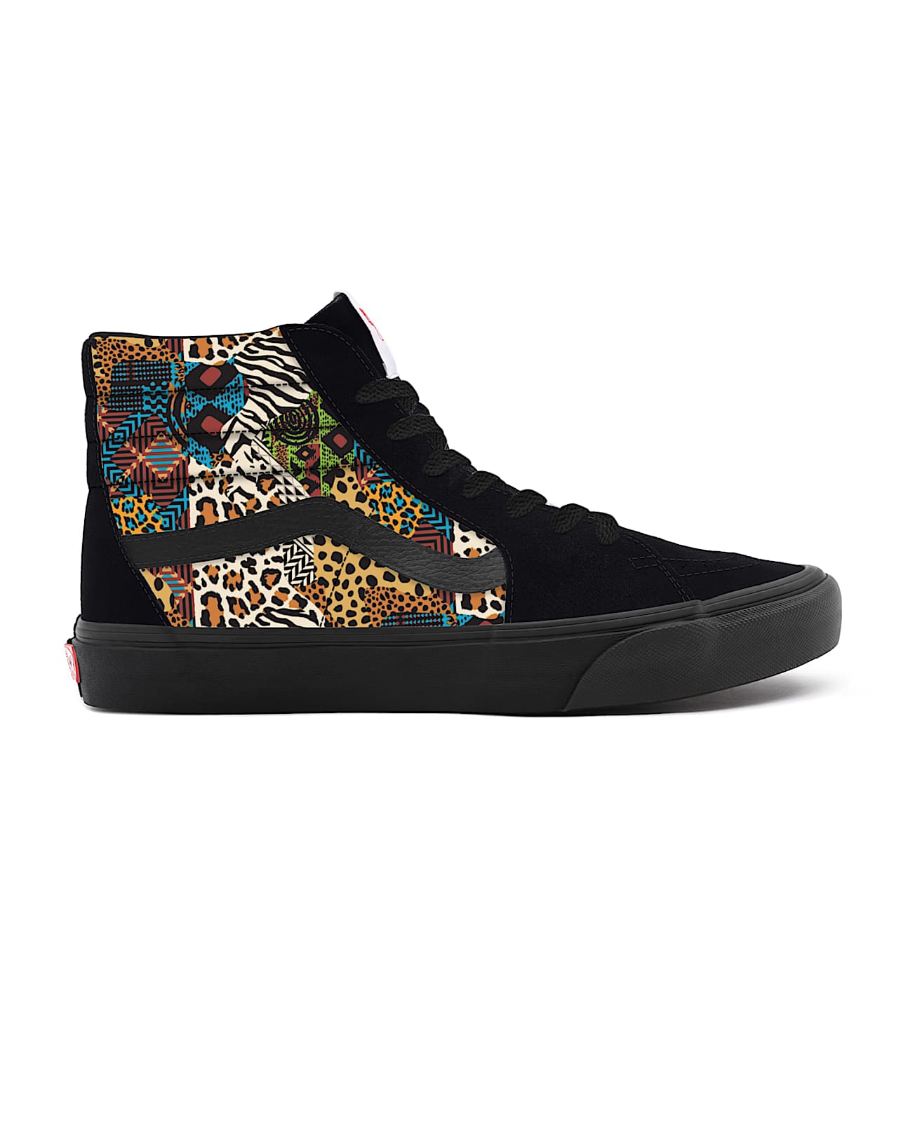 Customs Animal Patchwork Sk8-Hi in Multicolour| Vans UK