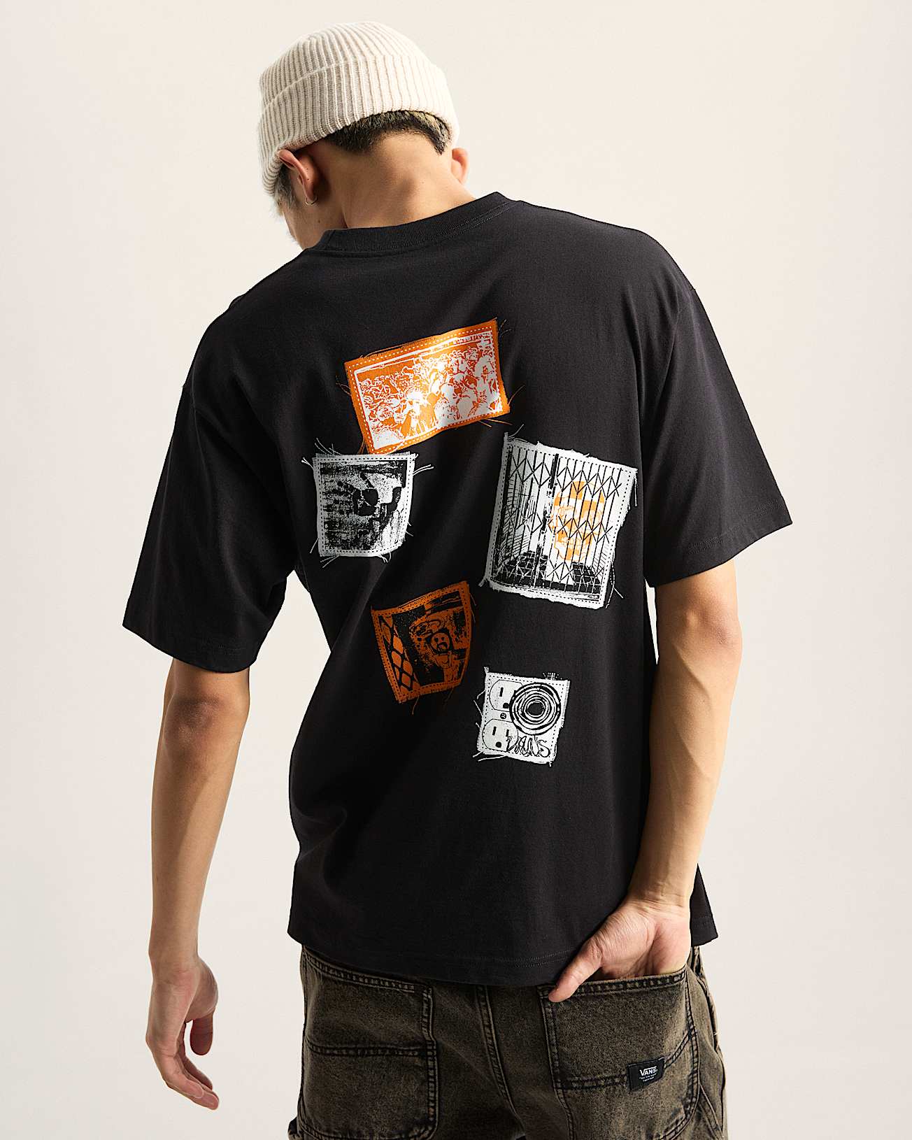Punk Patch T-Shirt in Black| Vans IE