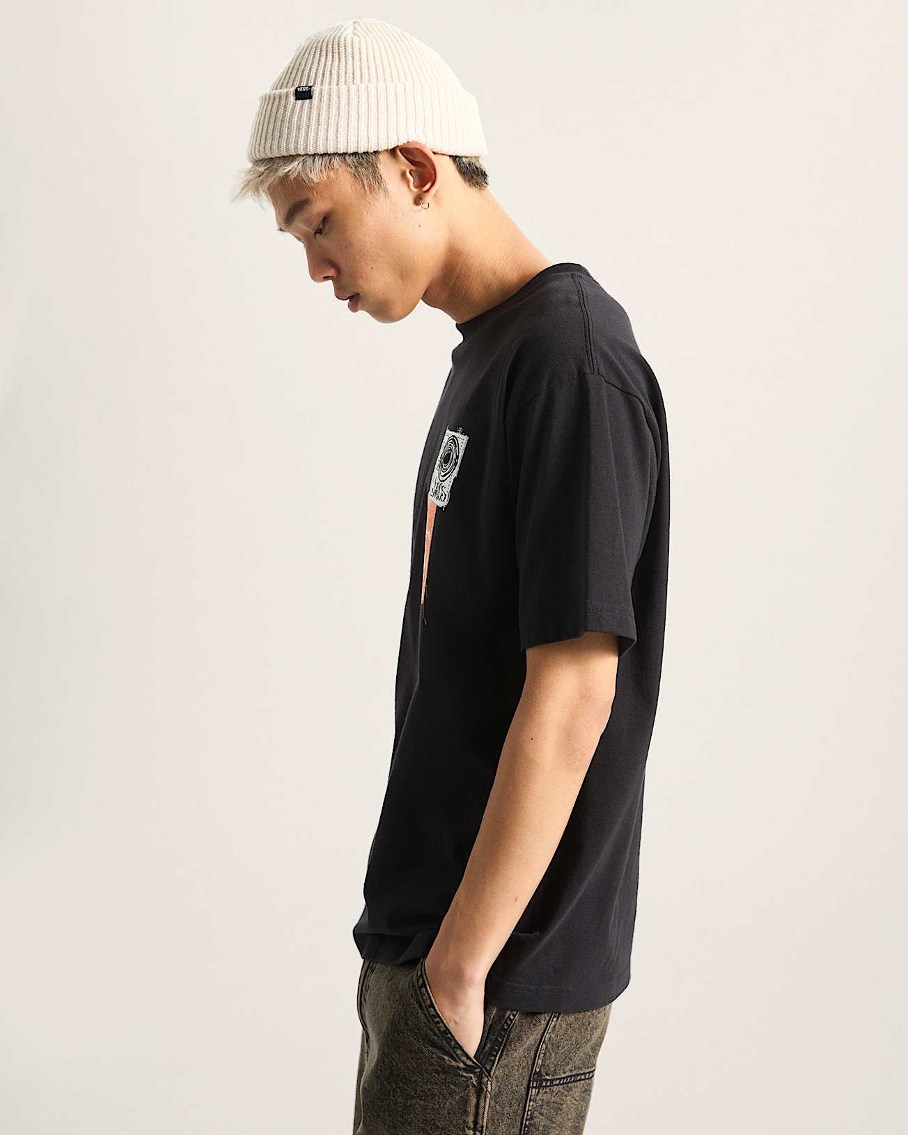 Punk Patch T-Shirt in Black| Vans FI