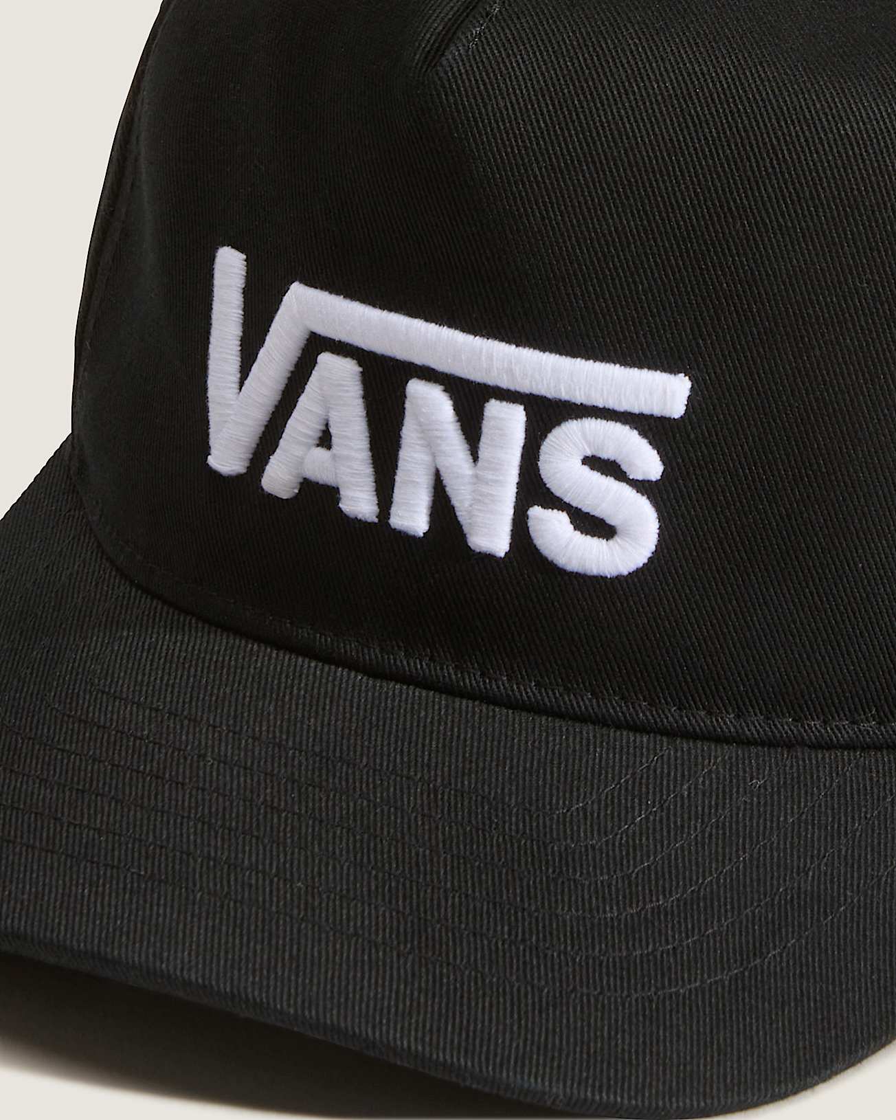 Kinder Drop V Logo Snapback Cap in Schwarz| Vans LU