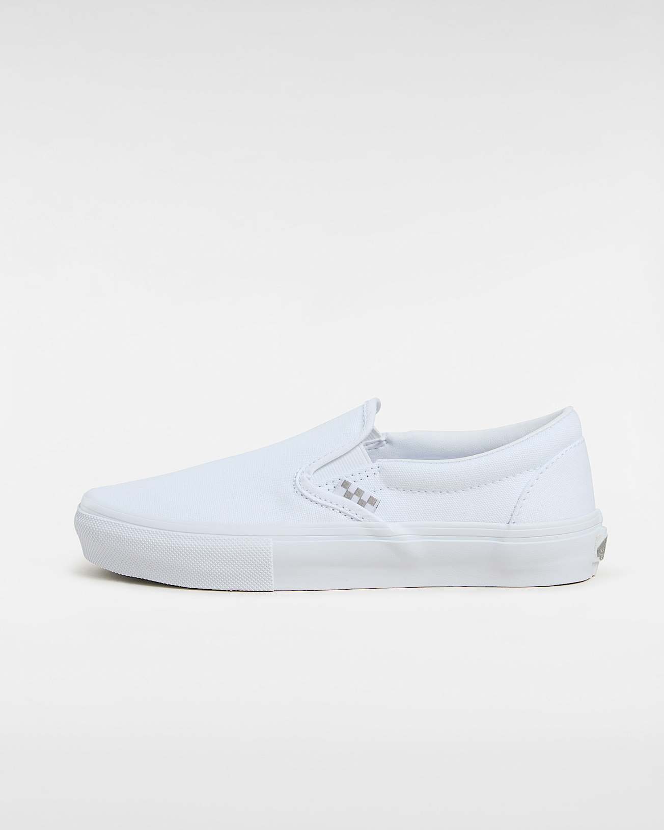 Skate Slip-On Shoes in White| Vans UK