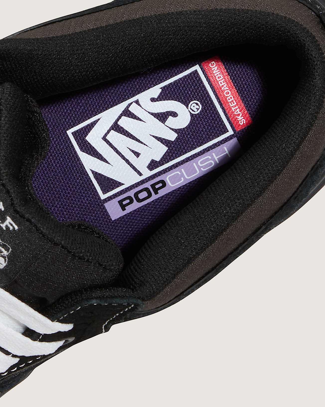 Skate Half Cab Wafflecup Shoe in Black| Vans SE