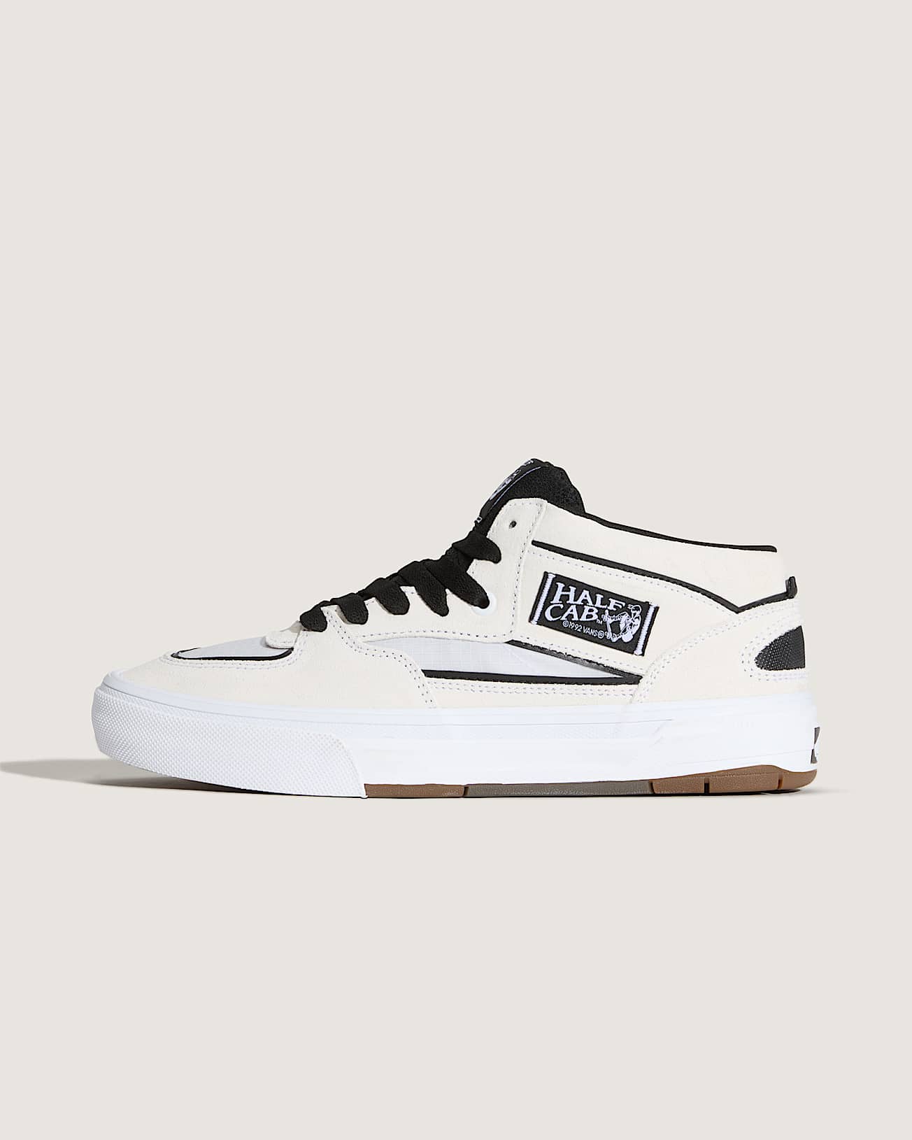 Skate Half Cab Wafflecup Shoes in White| Vans UK