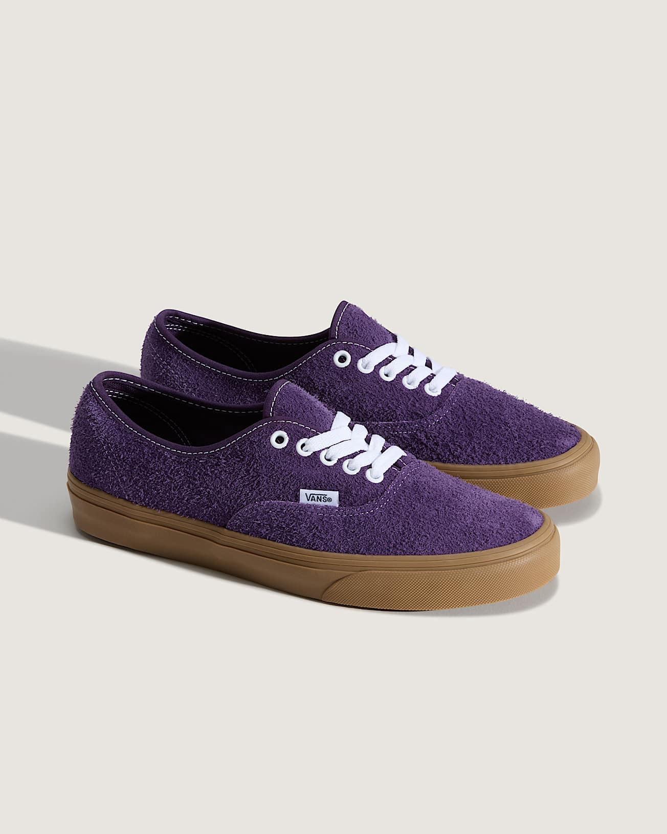Authentic Hairy Suede Shoes in Purple| Vans DK
