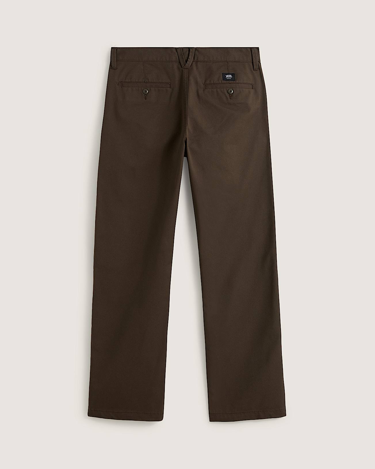 Authentic Chino Relaxed Trousers in Brown| Vans UK