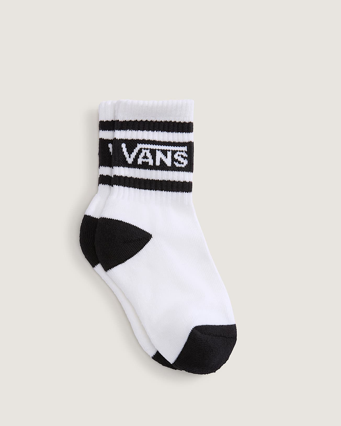 Chaussettes Vans Drop V Crew Bébé (1 paire) en Noir| Vans FR