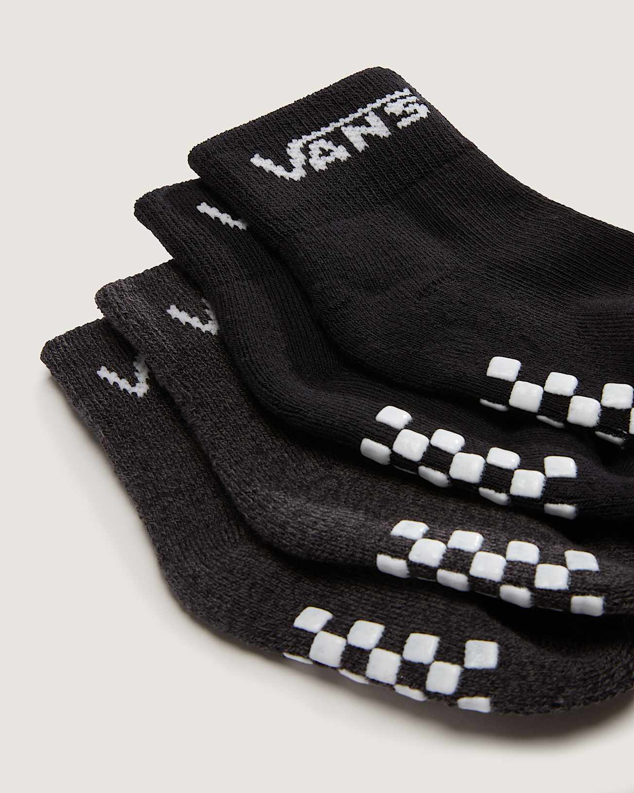 Calcetines altos Classic de niños (2 pares) en Negro| Vans ES