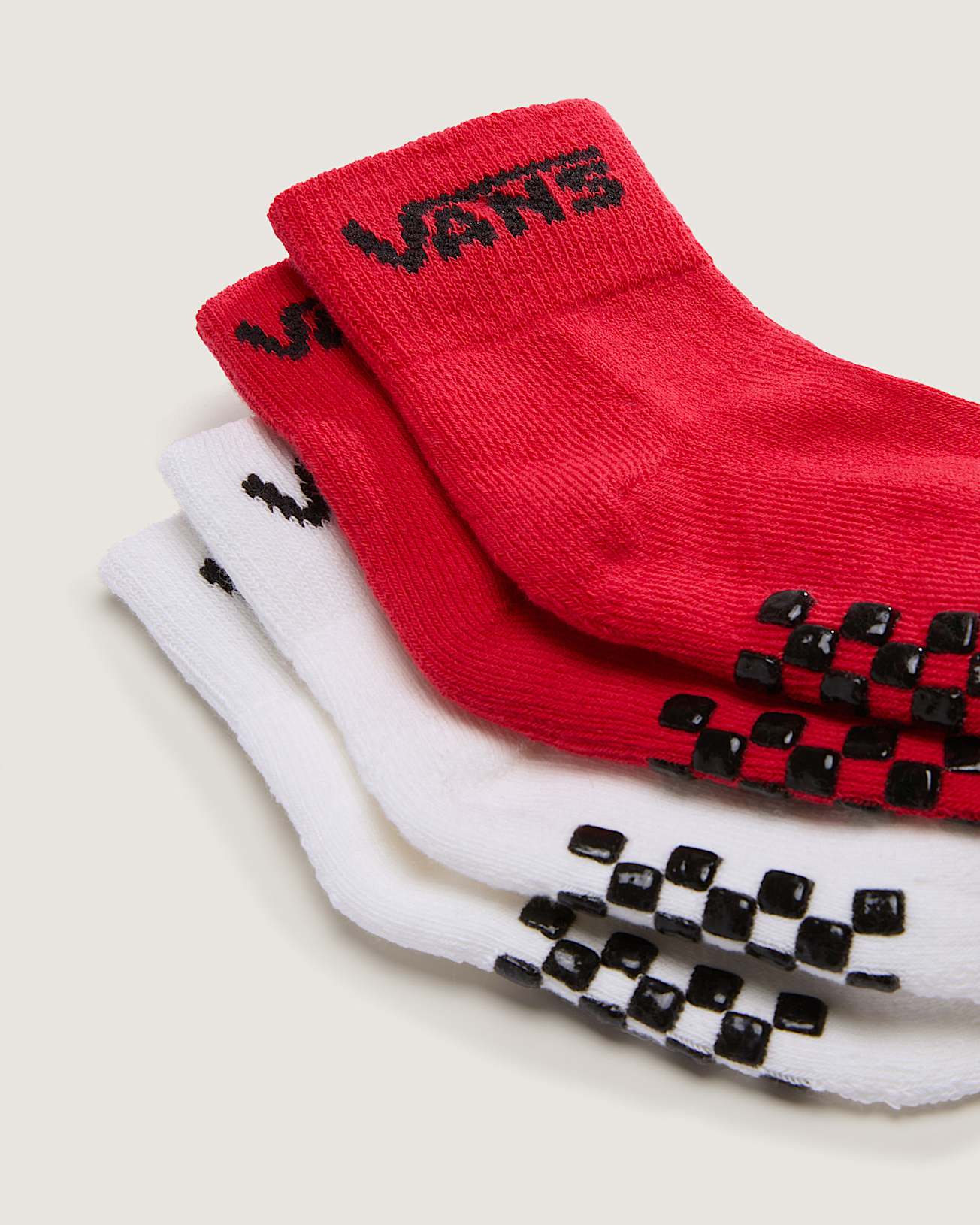 Chaussettes Classic Crew Enfant (2 paires) en Rouge| Vans BE