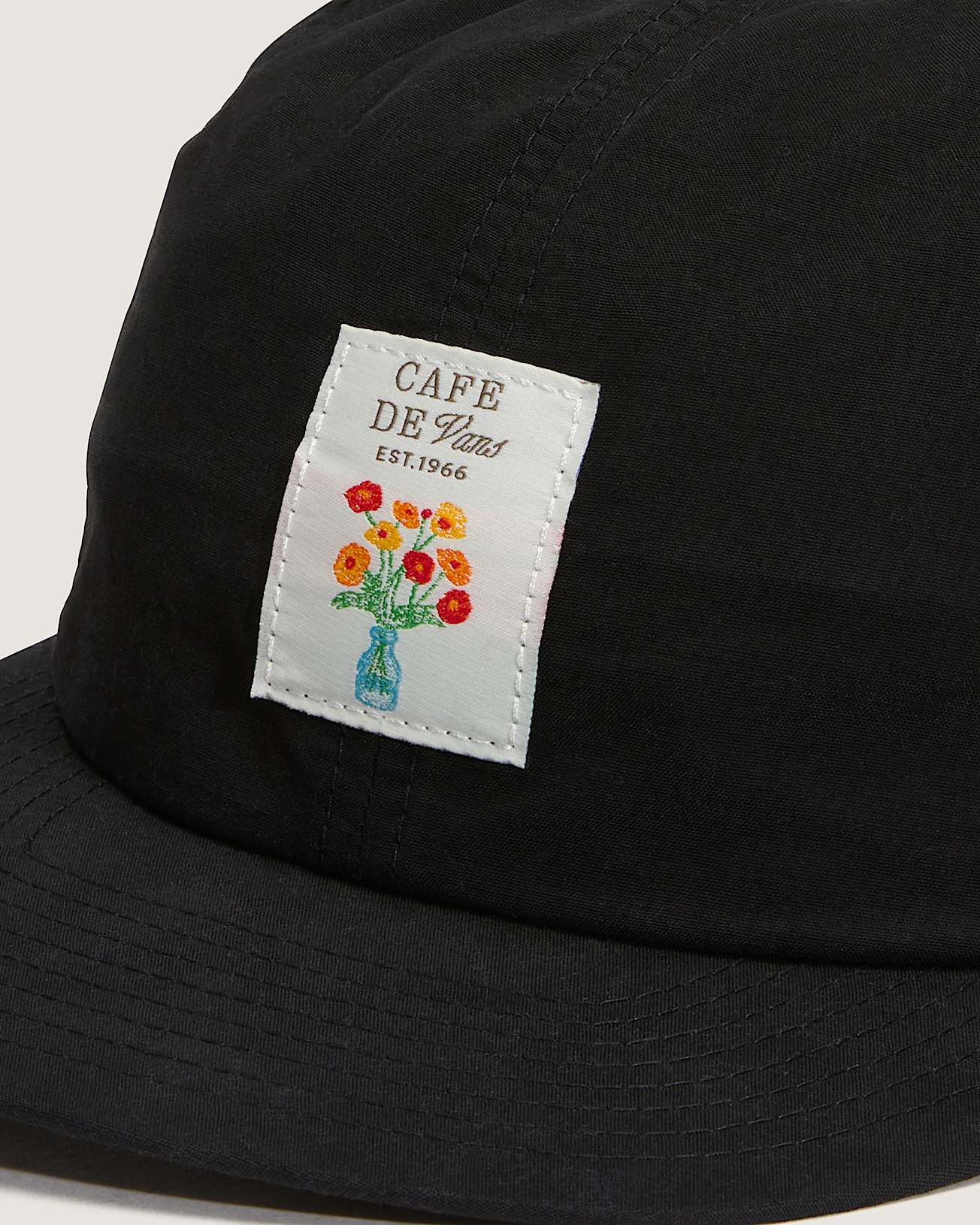 Cafe Vans Snapback Cap in Schwarz| Vans LU