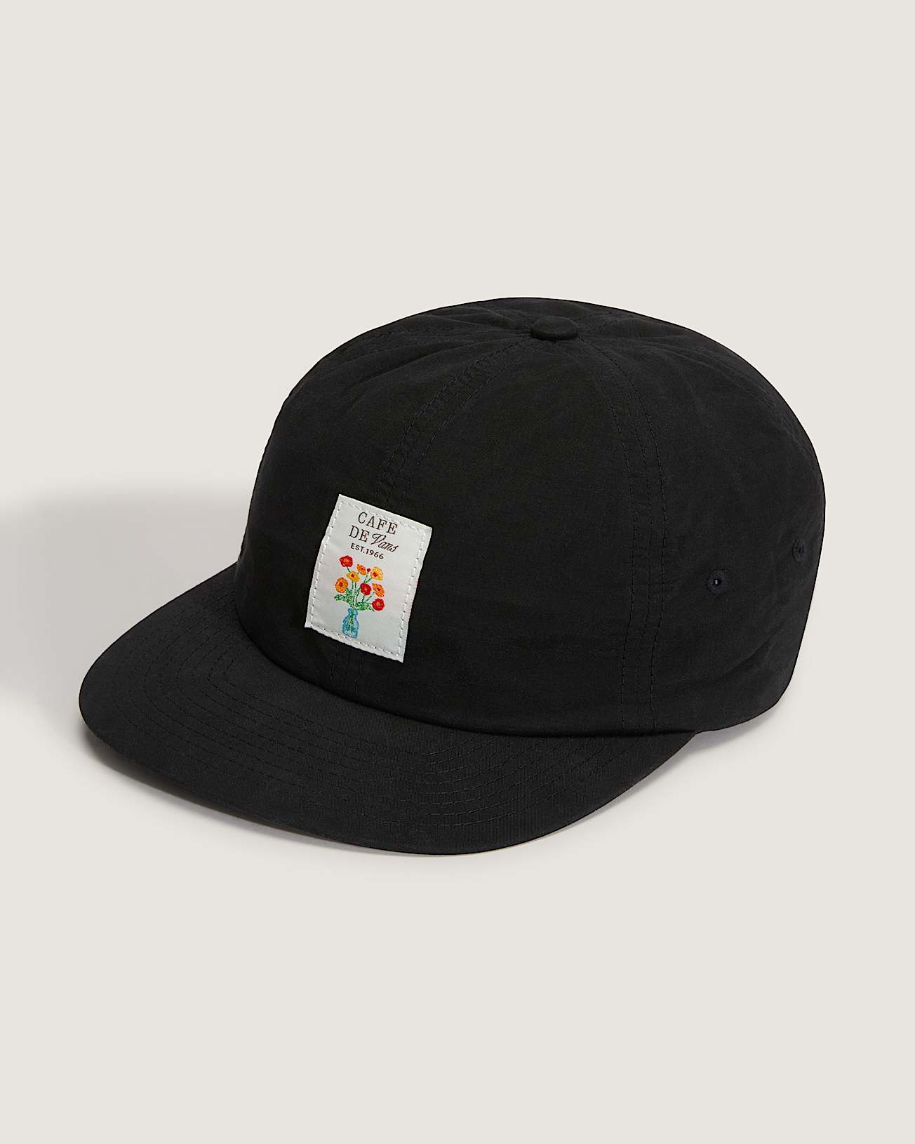 Cafe Vans Snapback Cap in Schwarz| Vans LU