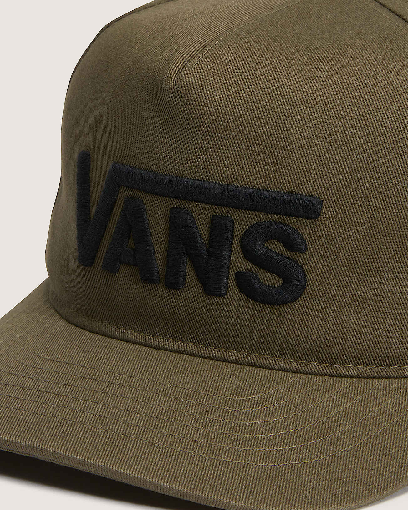 Drop V Logo Snapback Hat in Brown| Vans UK