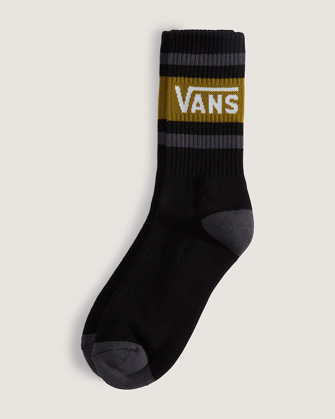 Vans Drop V Crew Socks (1 Pair) in Black| Vans IE