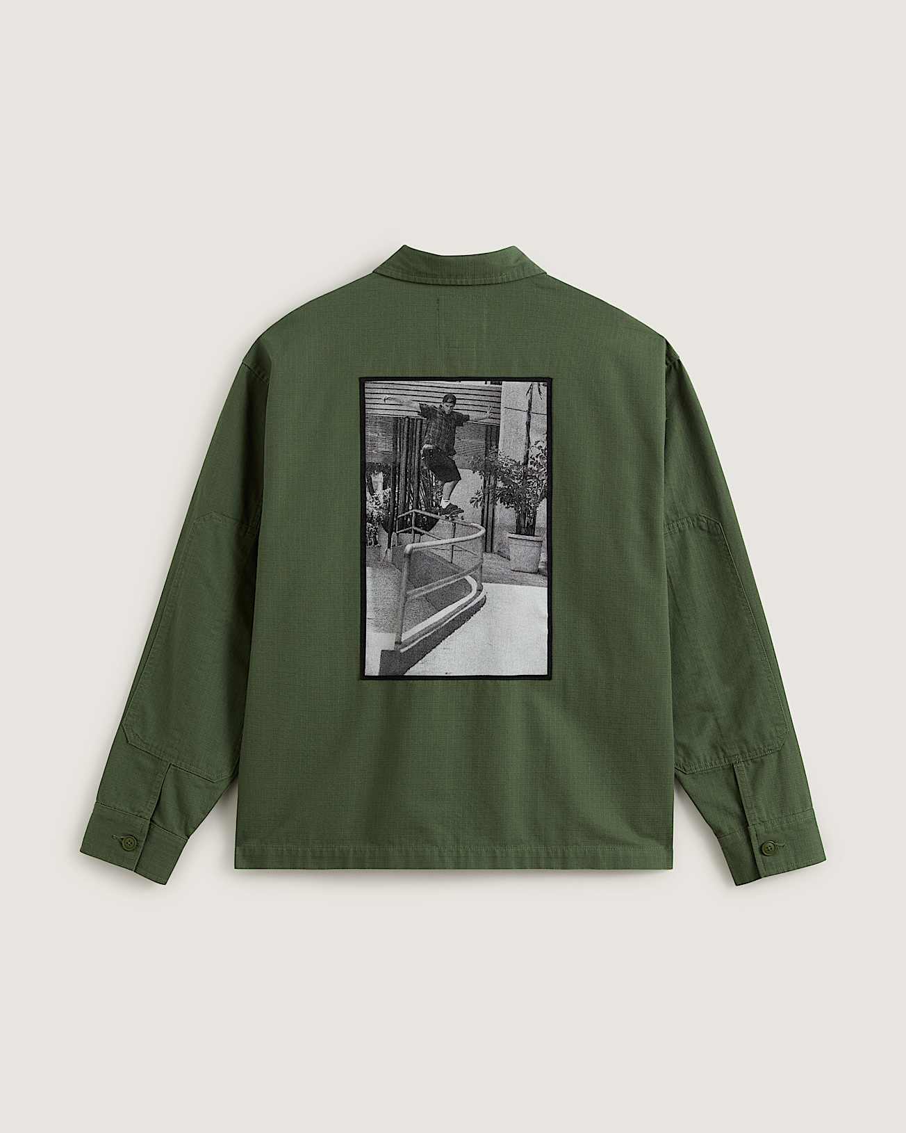 Skate Military Overshirt in Green| Vans FI