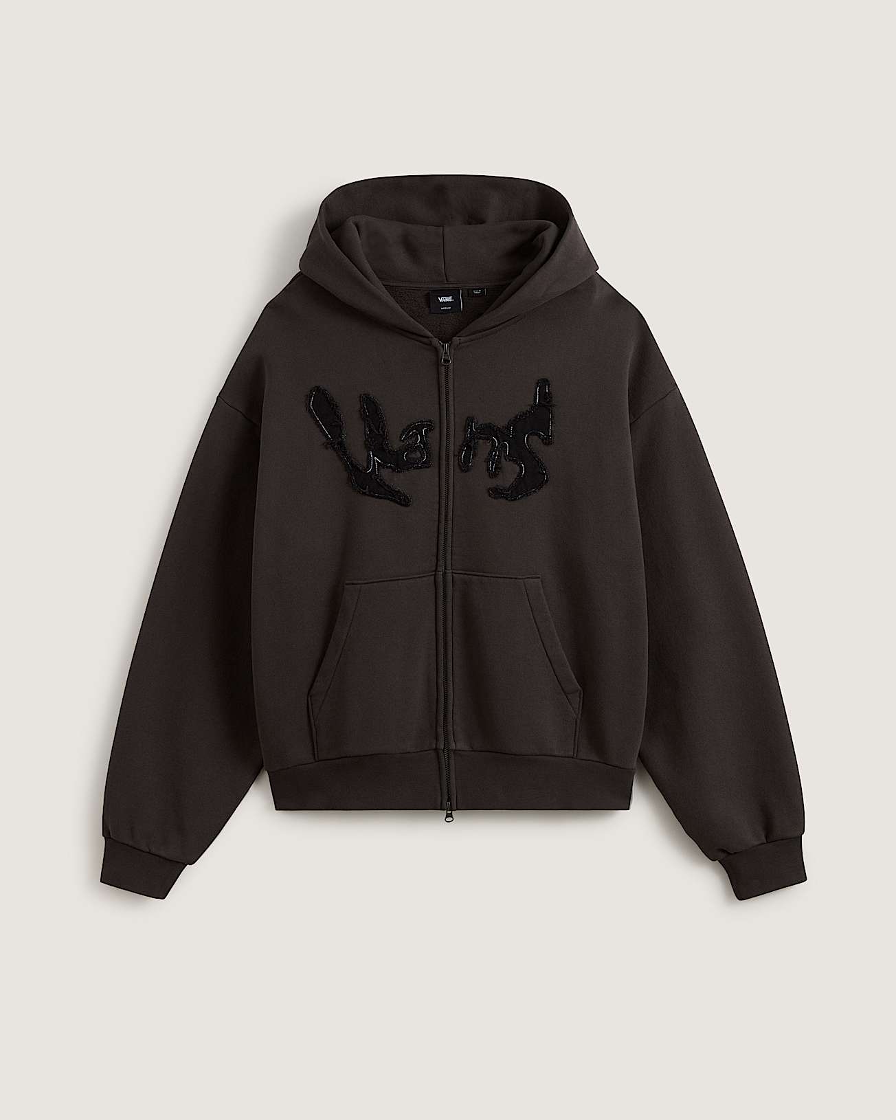 Sudadera con capucha y cremallera Raw Instinct en Negro| Vans ES