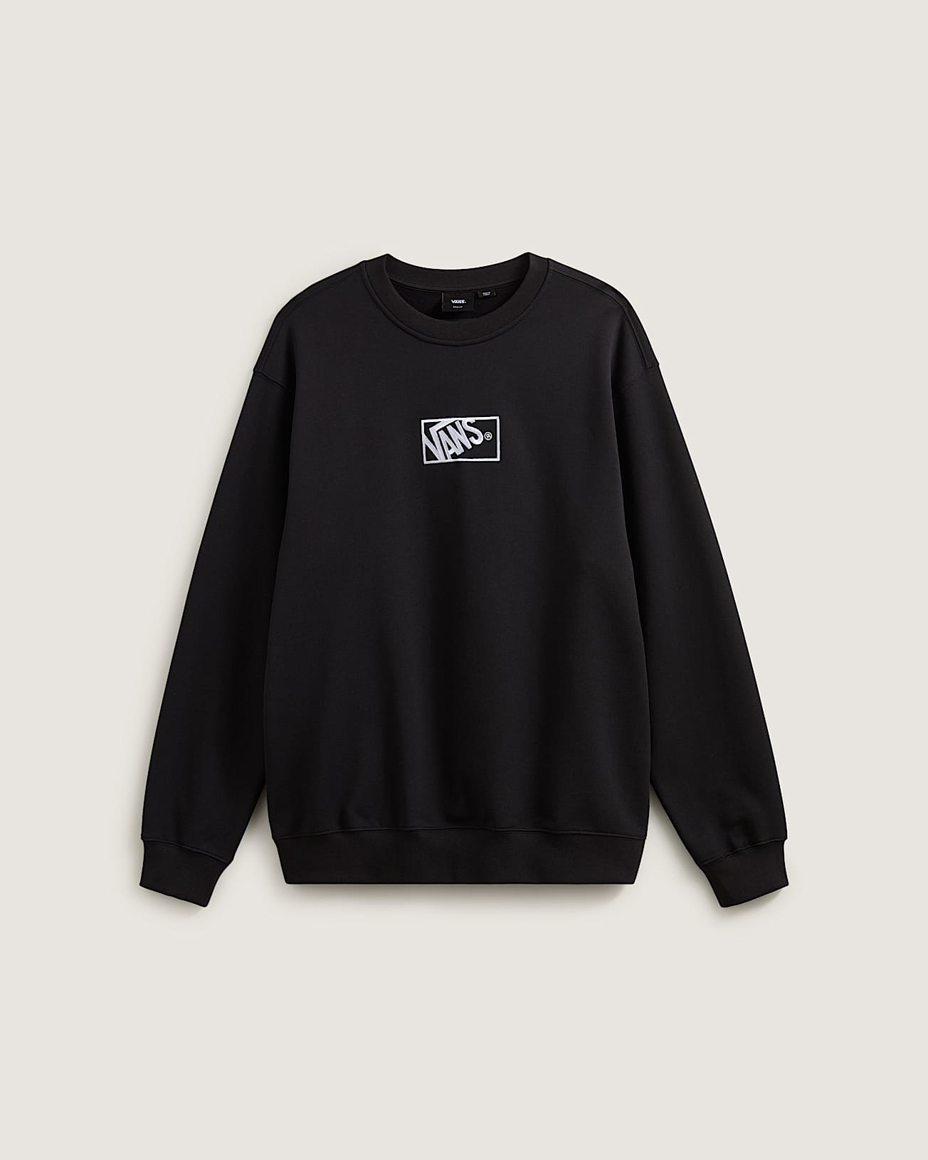 Blocked Box Crew Sweatshirt in Black| Vans FI