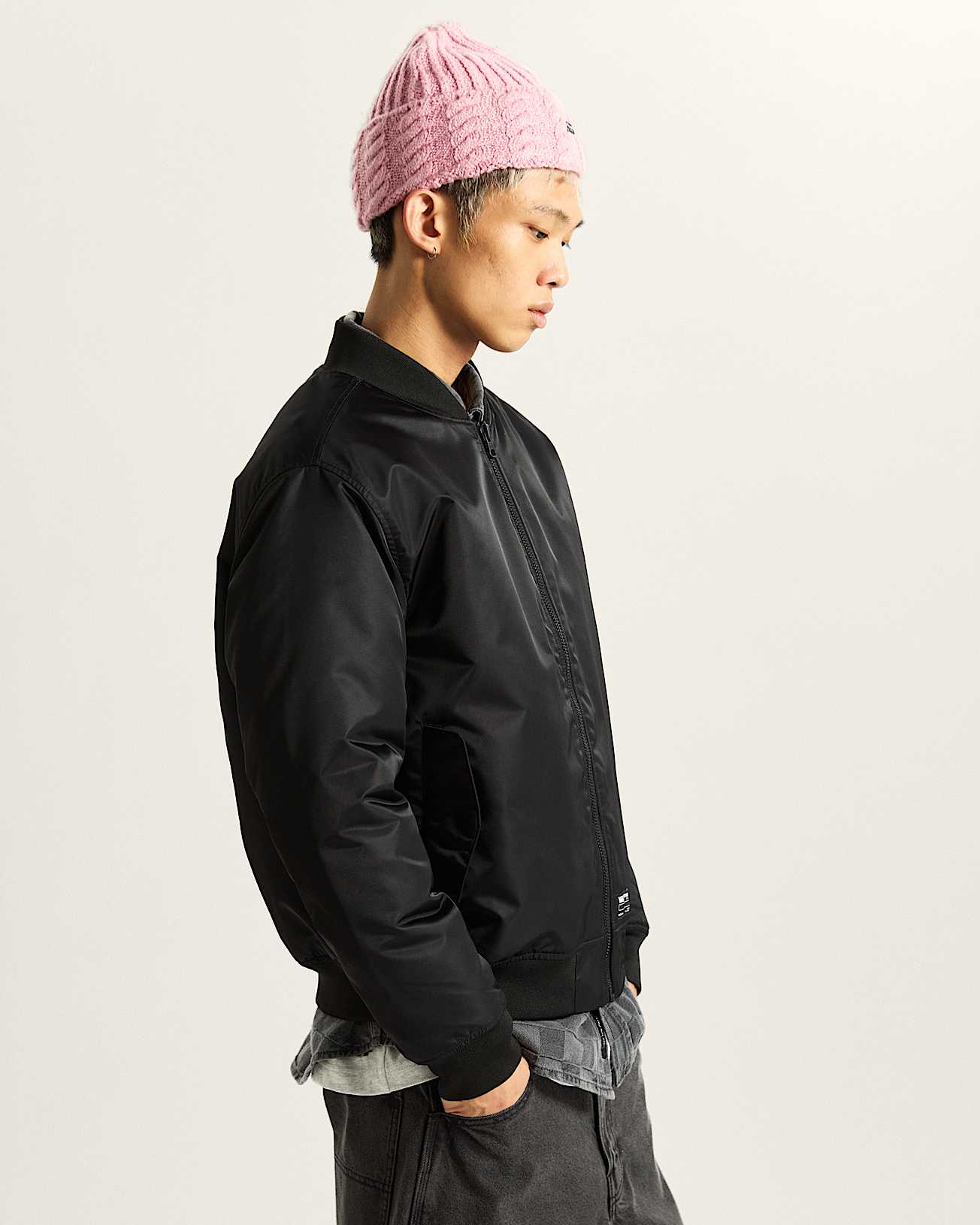 Copley Bomber Jacket in Black| Vans UK