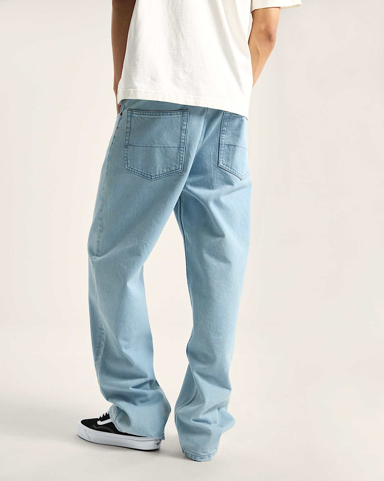 Check-5 Denim Broek in Blauw| Vans NL