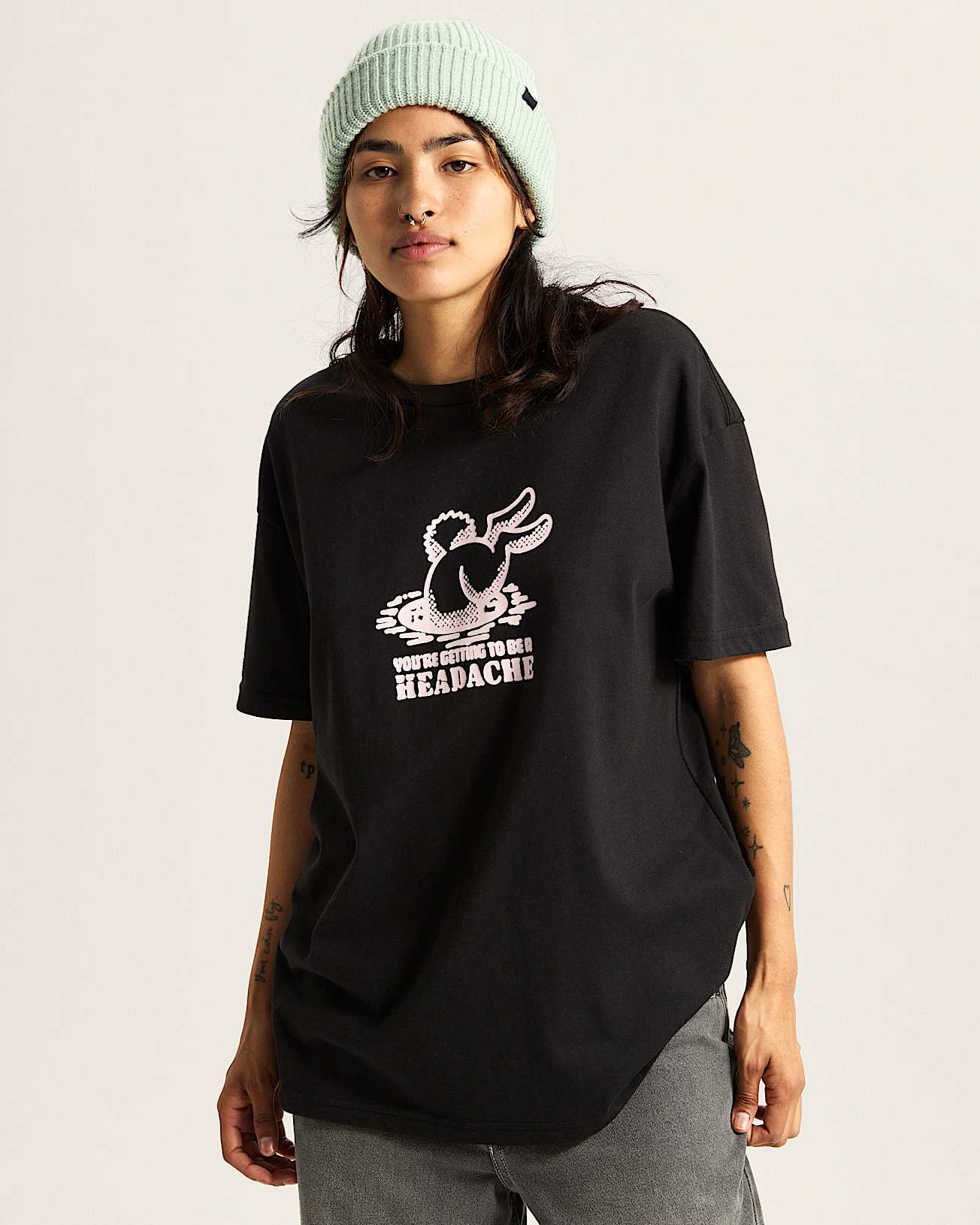 Down The Rabbit Hole T-Shirt in Black| Vans CZ