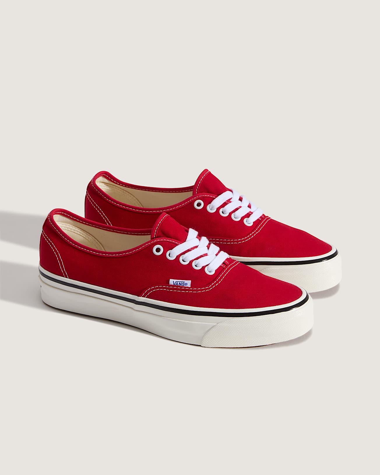 Premium Authentic 44 Shoes in Red| Vans UK