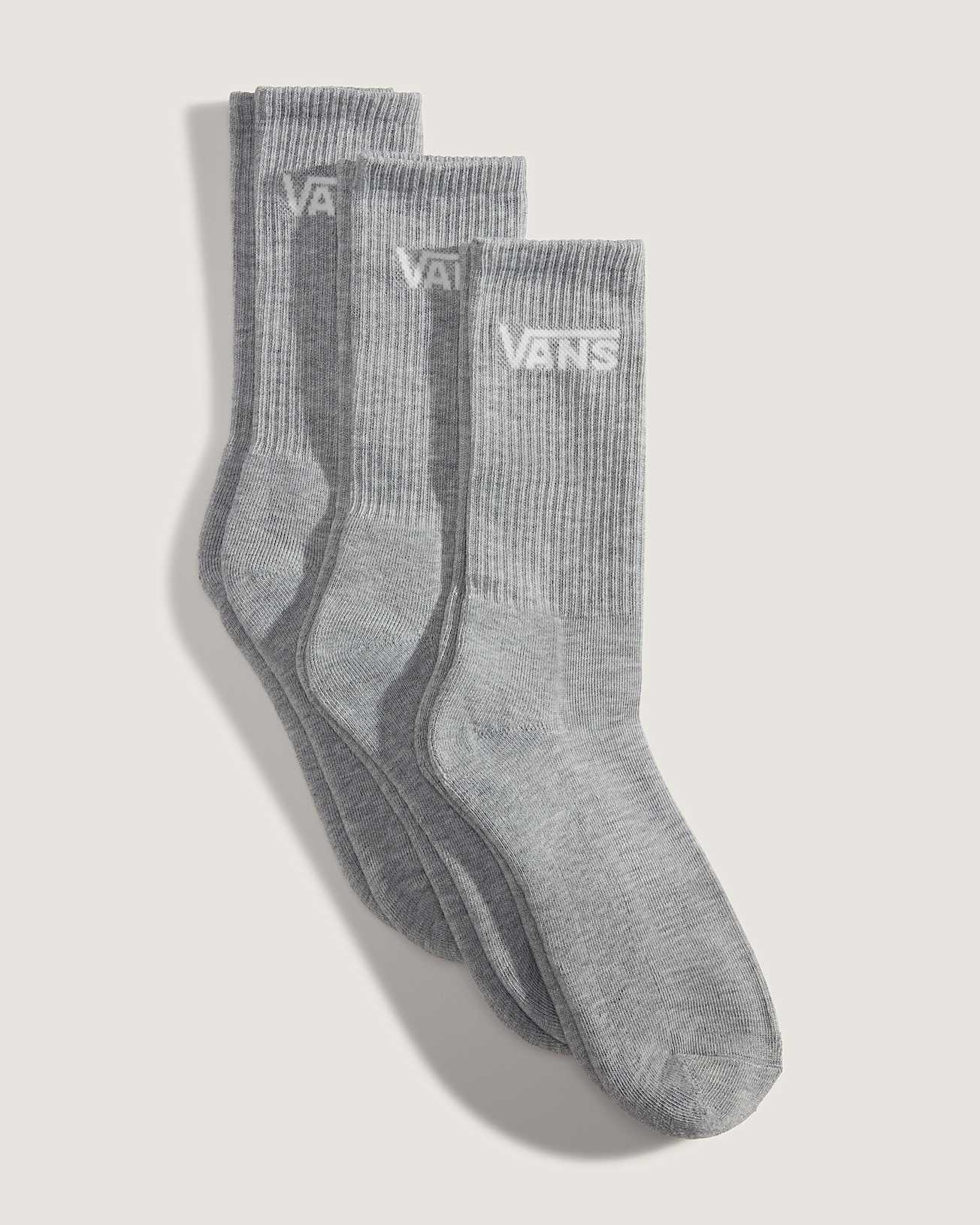 Calcetines altos Classic (3 pares) en Gris| Vans ES