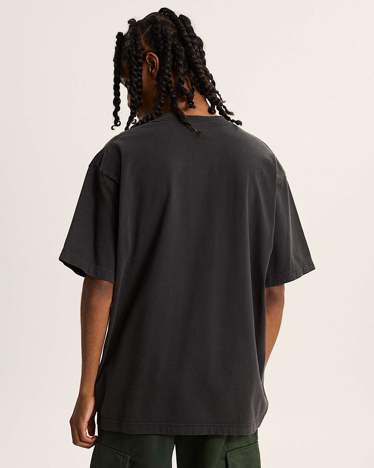 Ribcage Reversible T-Shirt in Black| Vans UK