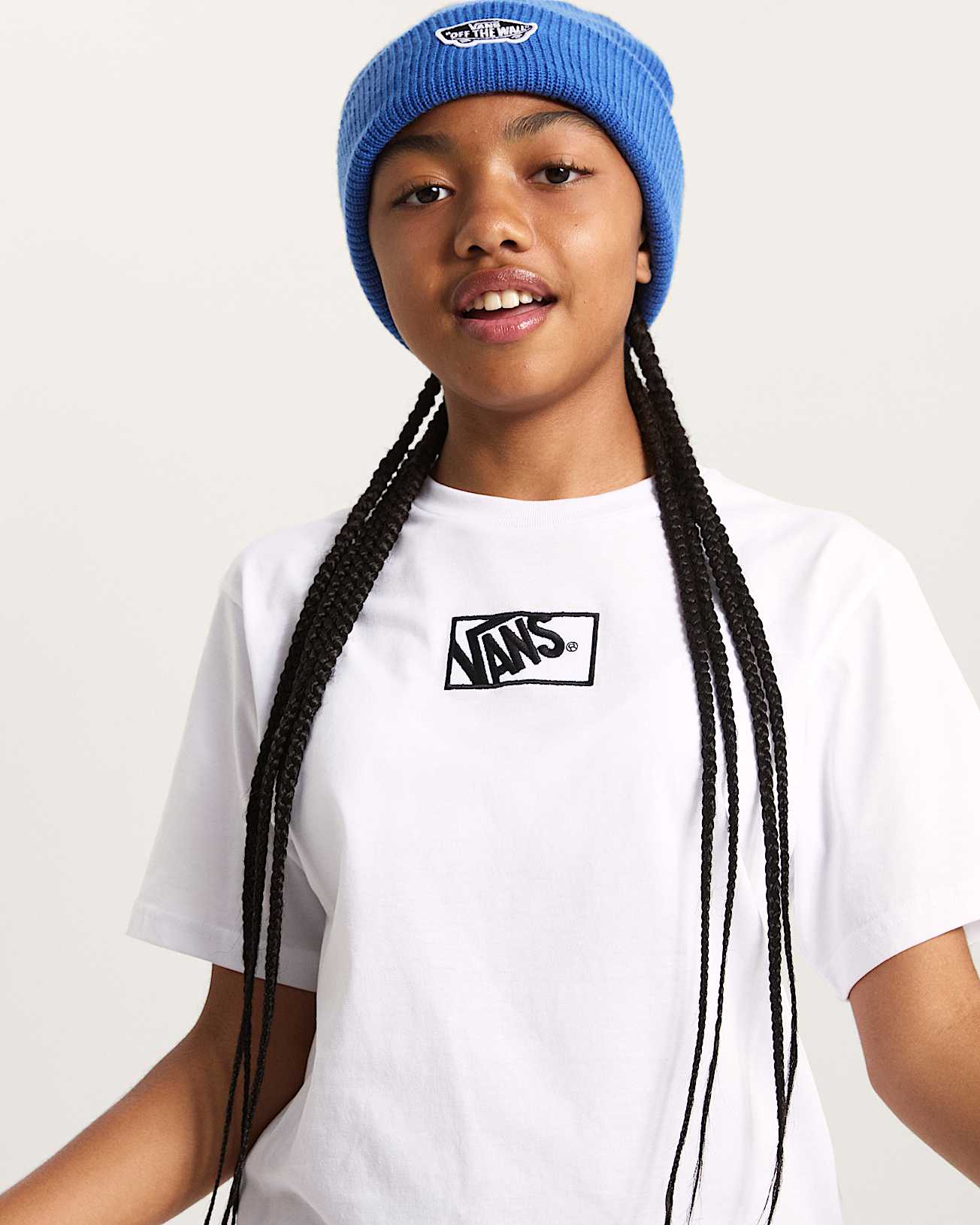 T-shirt Blocked Box Enfant (8-14 ans) en Blanc| Vans FR