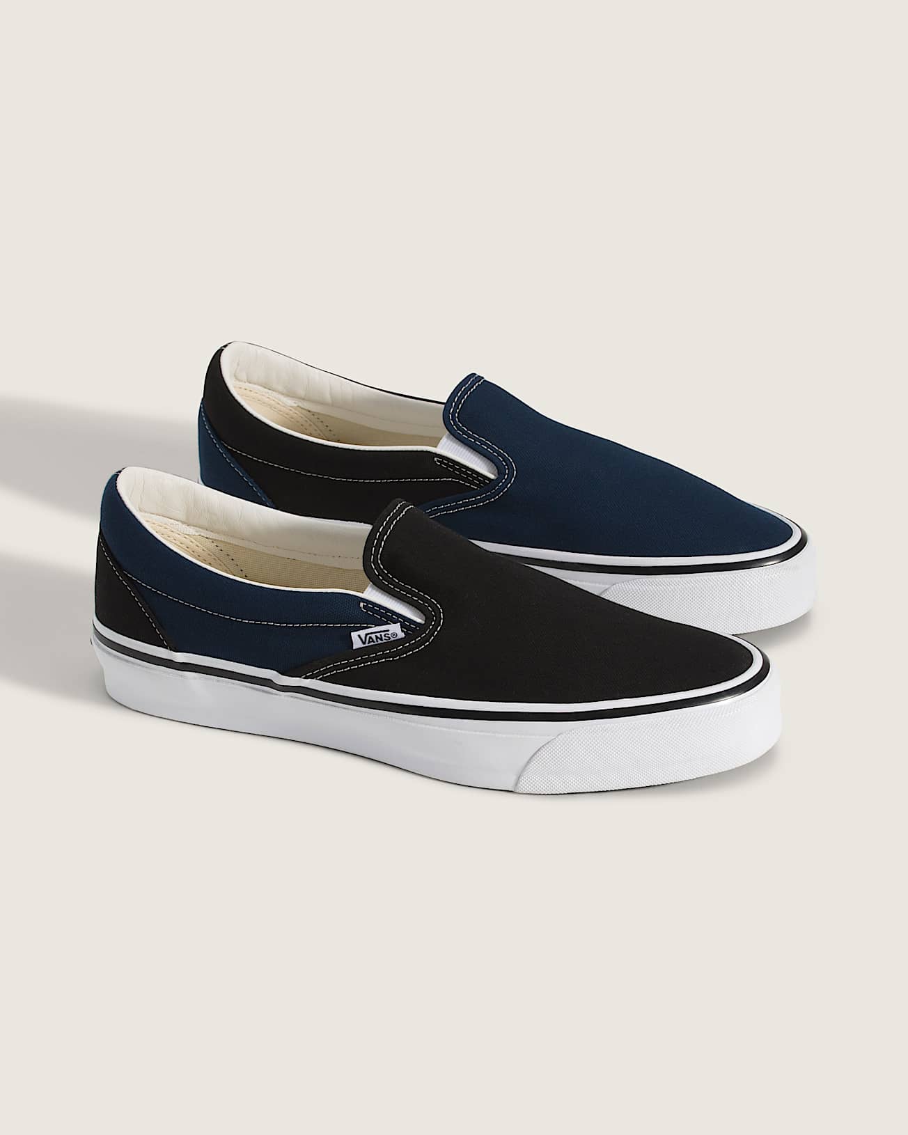 OTW by Vans X Engineered Garments Classic Slip-On 98 in Black/Blue| Vans SE
